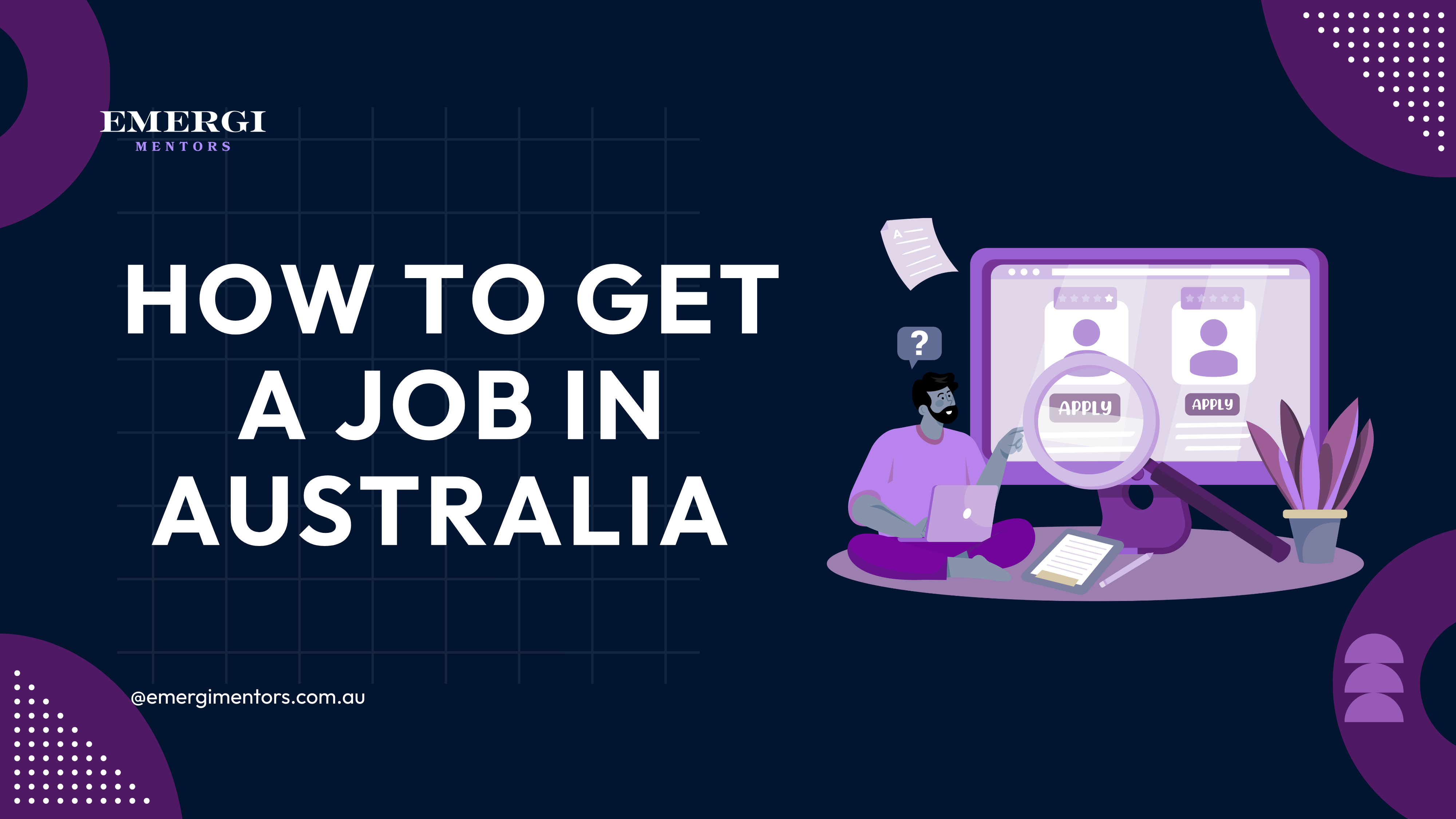 How to Get a Job in Australia?