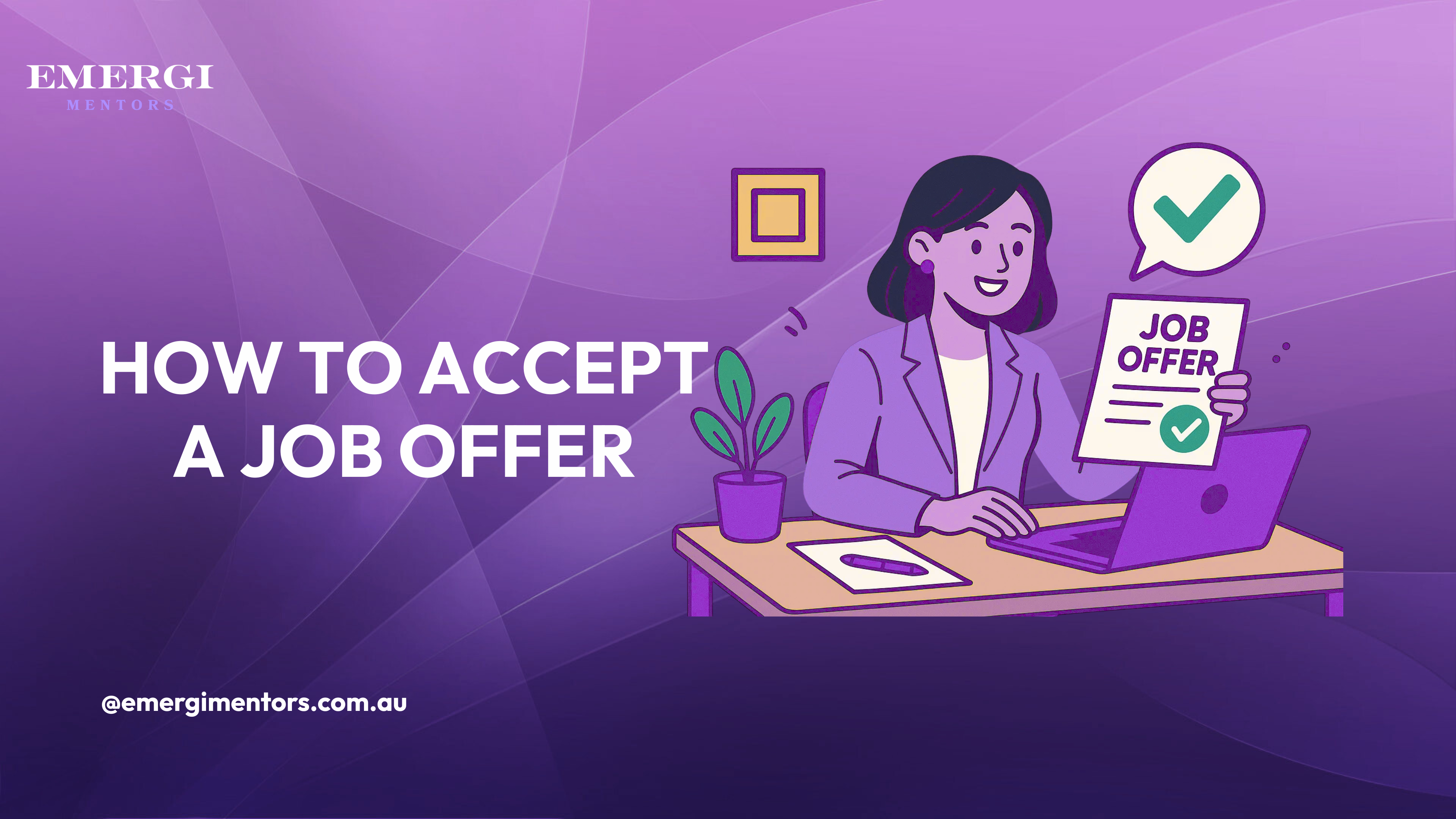 How to Accept a Job Offer Professionally